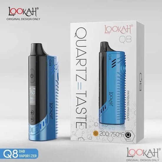 Lookah Q8 3000mAh Wax Vape w/ Coilless Quartz Dish