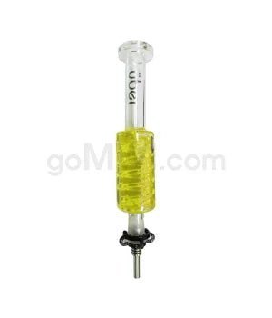 Uber Glass 6" Freezable Nectar Collector Straw - Yellow